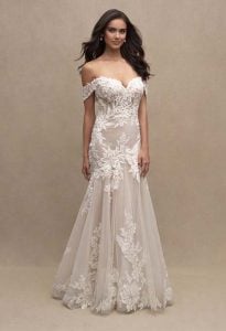 Try on the Allure Bridals Samira E300 Gown in Los Angeles, CA | Karoza ...
