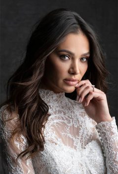 Try on the Allure Bridals C749 Gown in Los Angeles, CA | Karoza Bridal