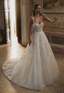 Try on the PEN LIV Amor Gown in Los Angeles, CA | Karoza Bridal