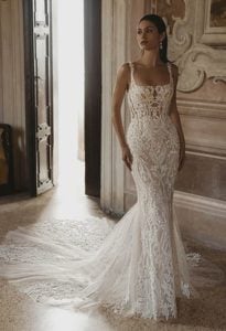 Try on the PEN LIV Amor Gown in Los Angeles, CA | Karoza Bridal
